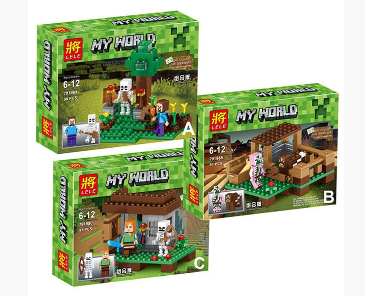 Купить 79198 Lele Майнкрафт с кэшбэком 10% - скидка % и доставка по ...