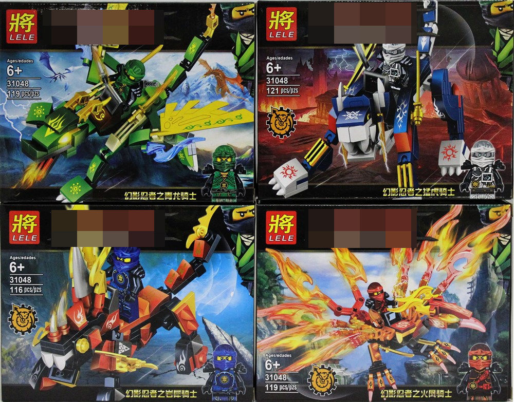 Купить 31048 Lele Набор из 4 конструкторов с кэшбэком 10% - скидка % и ...